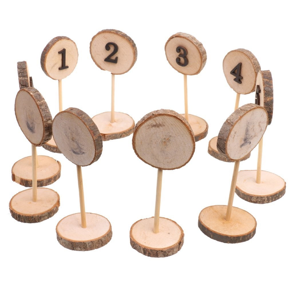 Table Numbers For Wedding, Home Wooden Ornament Wedding Hanging ...