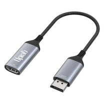 UPTab HDMI 2.1 to DisplayPort 8K 60Hz Active Adapter - Walmart.com