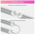 JESLED 27W Indoor Bulb Growth, T8 3FT LED Grow Light, 3-Timing Modes, Linkable, Full Spectrum, 4 ...
