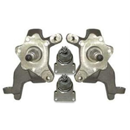 AirBagIt SPI-MA8693 1986-1993 Mazda B2000 B2200 B2600 Lowering 2 In. Drop Spindles Comes with ...
