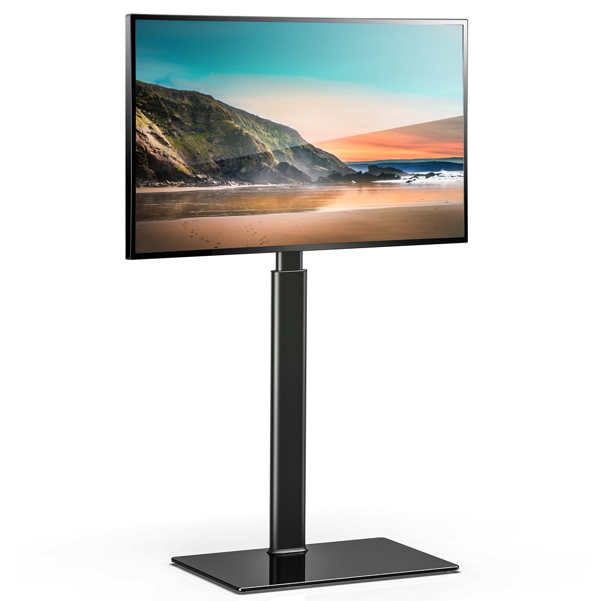 FITUEYES TV Stand with Swivel Mount for TVs up to 60"/65", Black ...