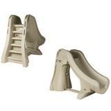 SR Smith Slideaway Removable Inground Swimming Pool Slide - Taupe, Slip ...