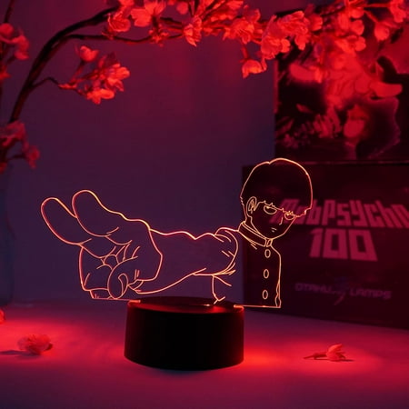 Mob Esper Otaku Lamp – Mob Psycho 100 – Anime Lamp Figure Night Light ...