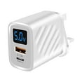 EcoVerve Port USB Travel Power Adapter Global Mobile Phone Charger UK ...