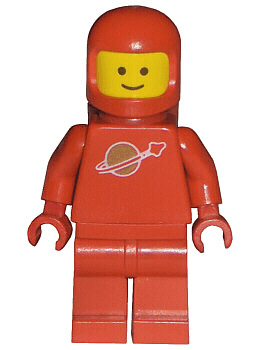Lego Classic Space - Red with Airtanks Minifigure - Walmart.com