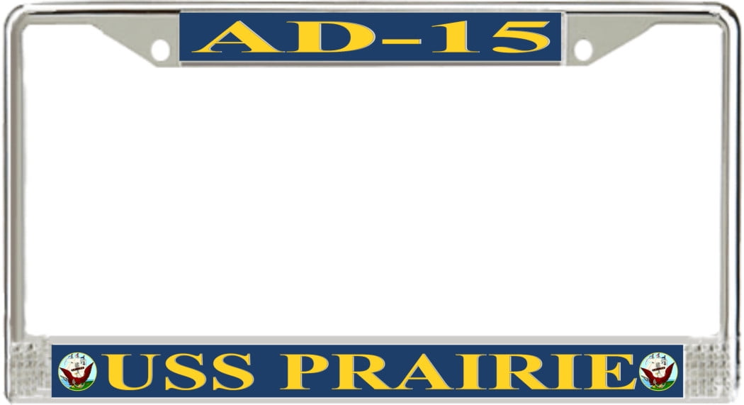 USS Prairie AD-15 License Plate Frame - Walmart.com