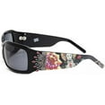 Christian Audigier Sunglasses CAS-412 Black Polarized - Walmart.com