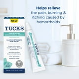 TUCKS® Triple Relief Hemorrhoidal Cream, Maximum Strength Pain Relief ...