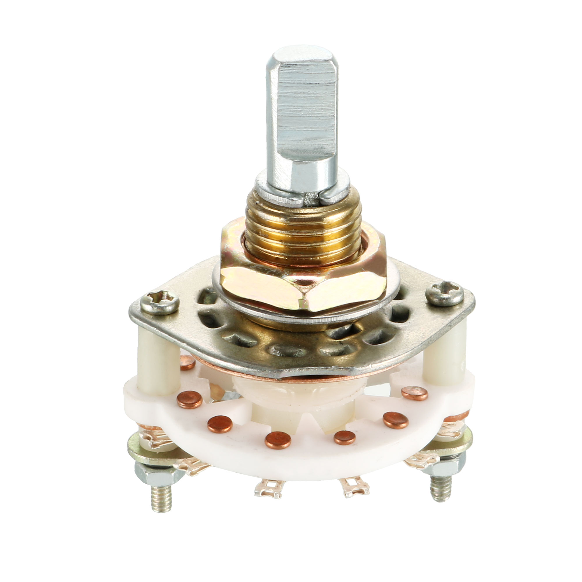 1P7T 1 Pole 7 Position Selectable 1Deck Band Channel Rotary Switch ...