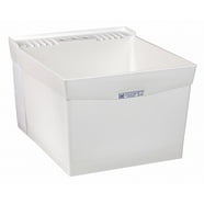 Mustee UtilaTub 20-Gallon Floor-Mount Laundry/Utility Tub, Sinks 33 X ...
