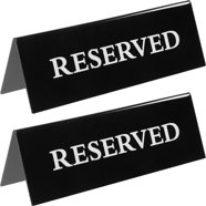 Worgeous 1 Set Of Arched Acrylic Wedding Seating Tags Reserved Chair ...