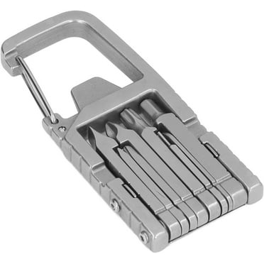 12 in 1 Folding Multi-Tool Keychain - Portable Handheld Multitool with ...