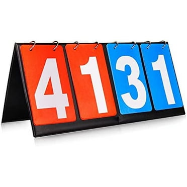 Deluxe Flip-a-Score Scoreboard - Walmart.com