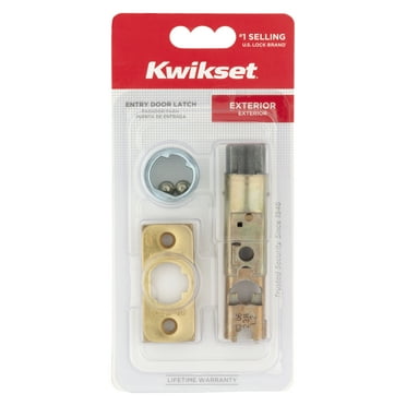 Kwikset 6 Way Adjustable Plain Door Latch (1.03" x 3.50" x 7.25 ...
