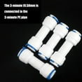 SDFGTstore 2Pcs 3/8inch Push to Connecting Check Valves Straight Quick ...