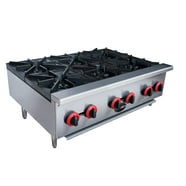 Heavy Duty Commercial 60" 6 Burner Gas Range with Oven, Broiler ...