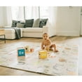 Toddleroo by North States Superyard Folding ABC Play Mat, 71" x 71 ...