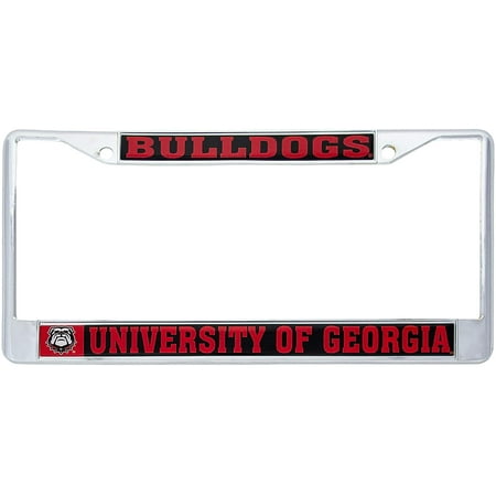 Desert Cactus University of Georgia Bulldogs Metal License Plate Frame ...