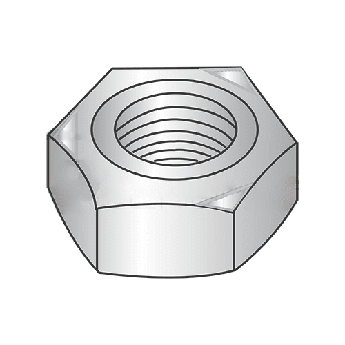M8-1.25 Hex Weld Nuts / 3 Projections & Center Pilot Ring / 18-8 ...