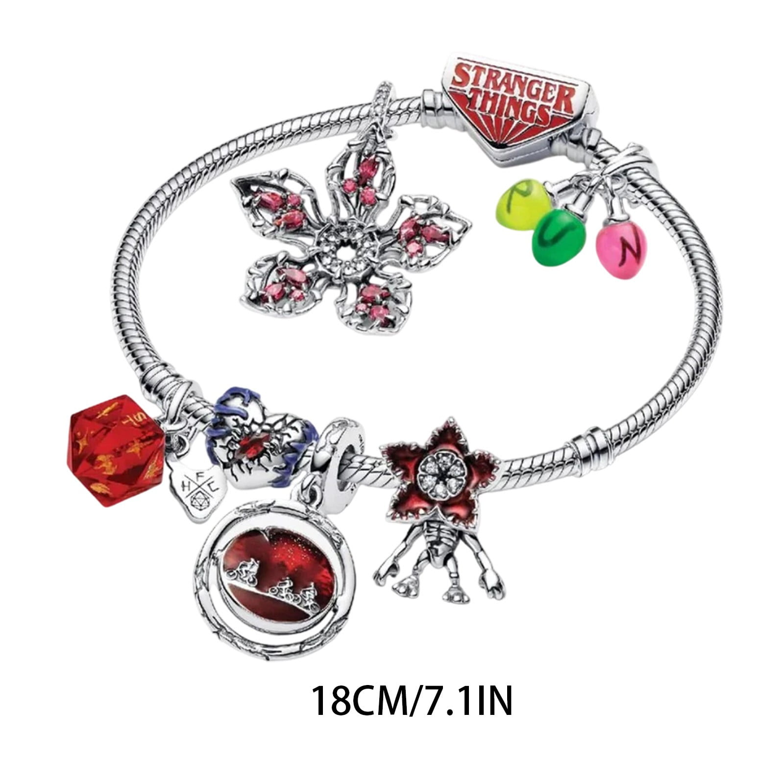 Click here for Whit3f1ve Strange-Thing Theme Wristband Personalit... prices