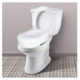 Toilet Seat Riser - Adds 5 Inch of Height to Toilet - Raised Toilet ...
