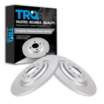 TRQ Rear Brake Rotors Set Vented Fits Select 2011-2021 Dodge Durango ...