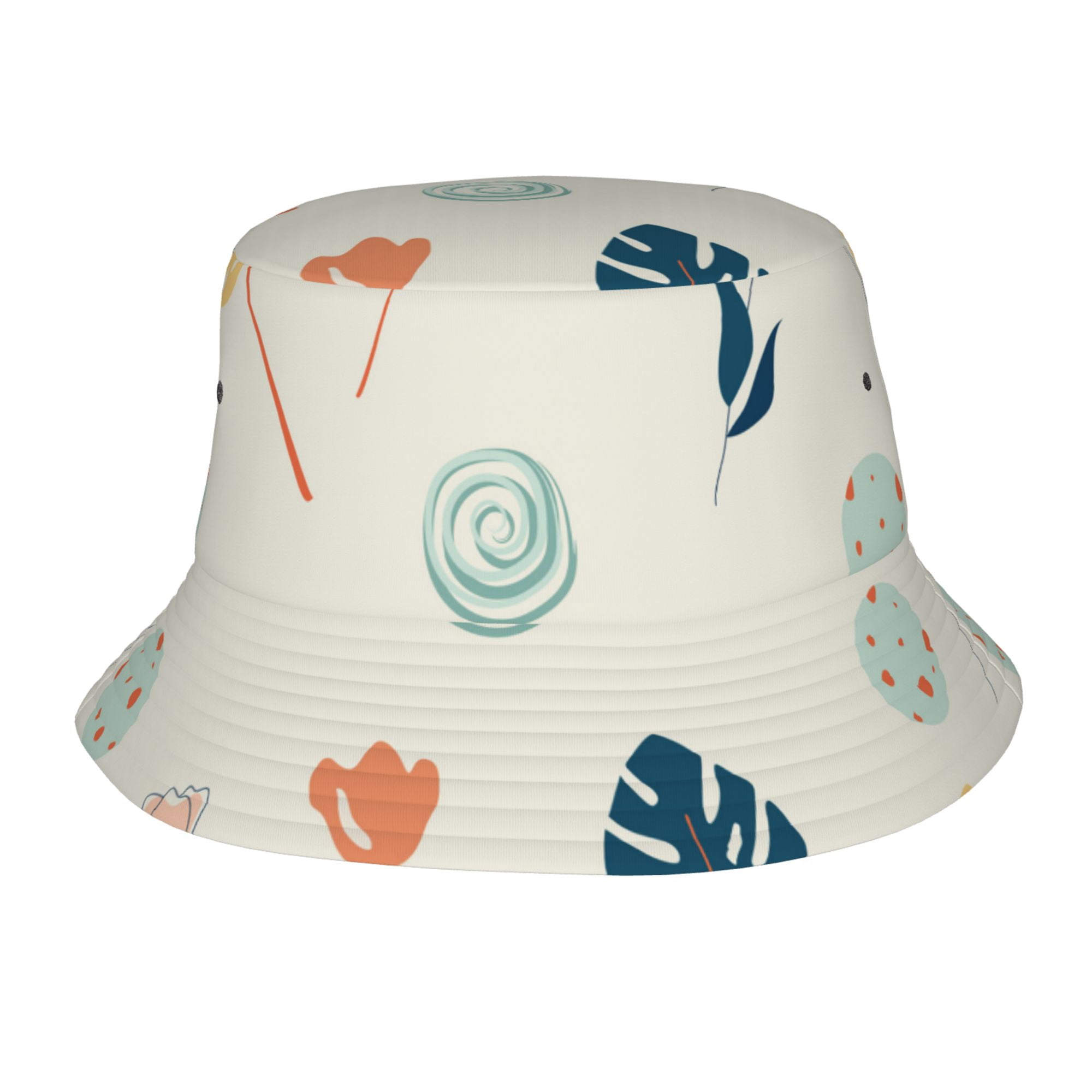 ZICANCN Bucket Hat -Pattern Leaf Unisex Print Double-Side-Wear Bucket ...