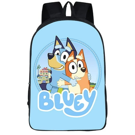 bluey student schoolbag large-capacity single-layer backpack ...