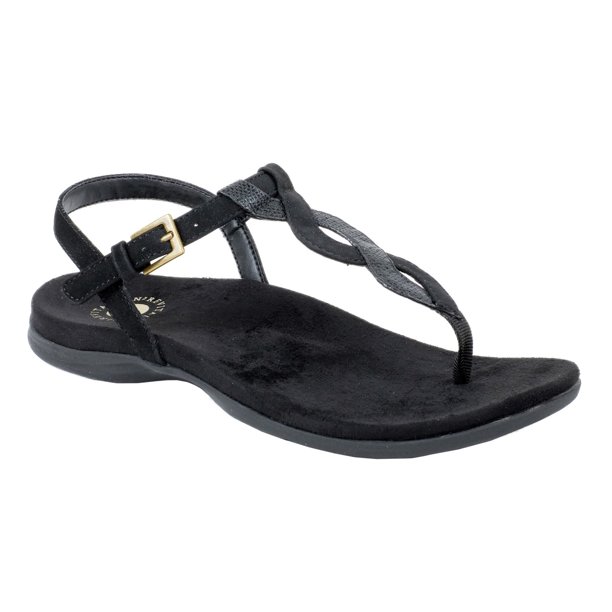 Revitalign Heron T-bar Women's Adjustable Orthotic Sandal - Walmart.com