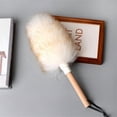 ANXPTIME Home Cleaning Microfiber Duster with Bamboo Handle Wool Duster ...