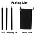 ZOEKIM 3Pcs Decapping Pin Upgrade for Lee 90783/90292 Universal Decap ...