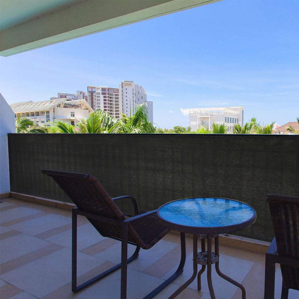 ZTOO Balcony Privacy Screen Balcony Safety Protection Cover Ventilated ...