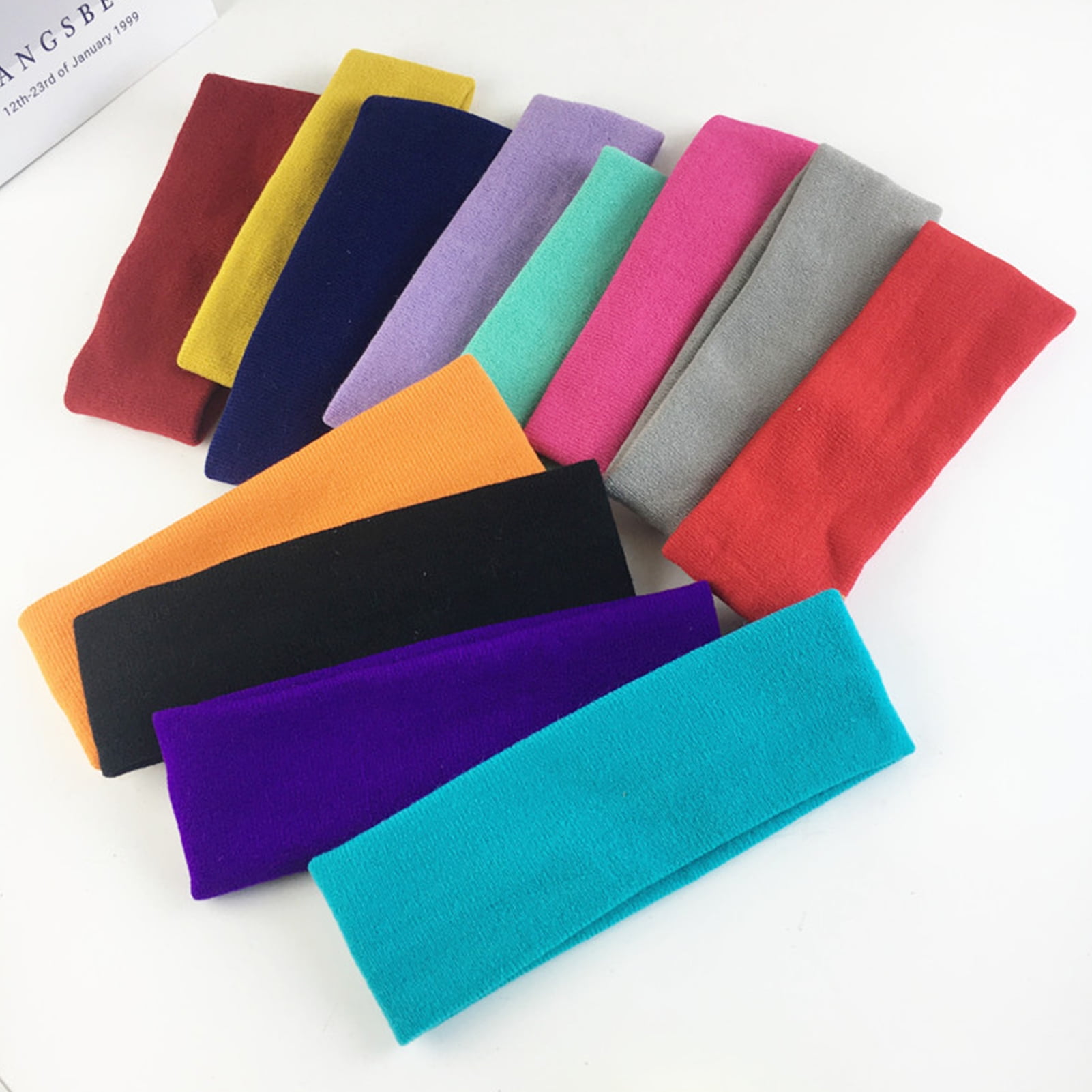 Meidiya Headbands Women Hair Bands Stretchy Hairband Soft Head Wrap ...