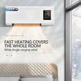 FYHALE Wall Mounted Air Conditioner and Heater, 8000 BTU, 450 Sqft ...