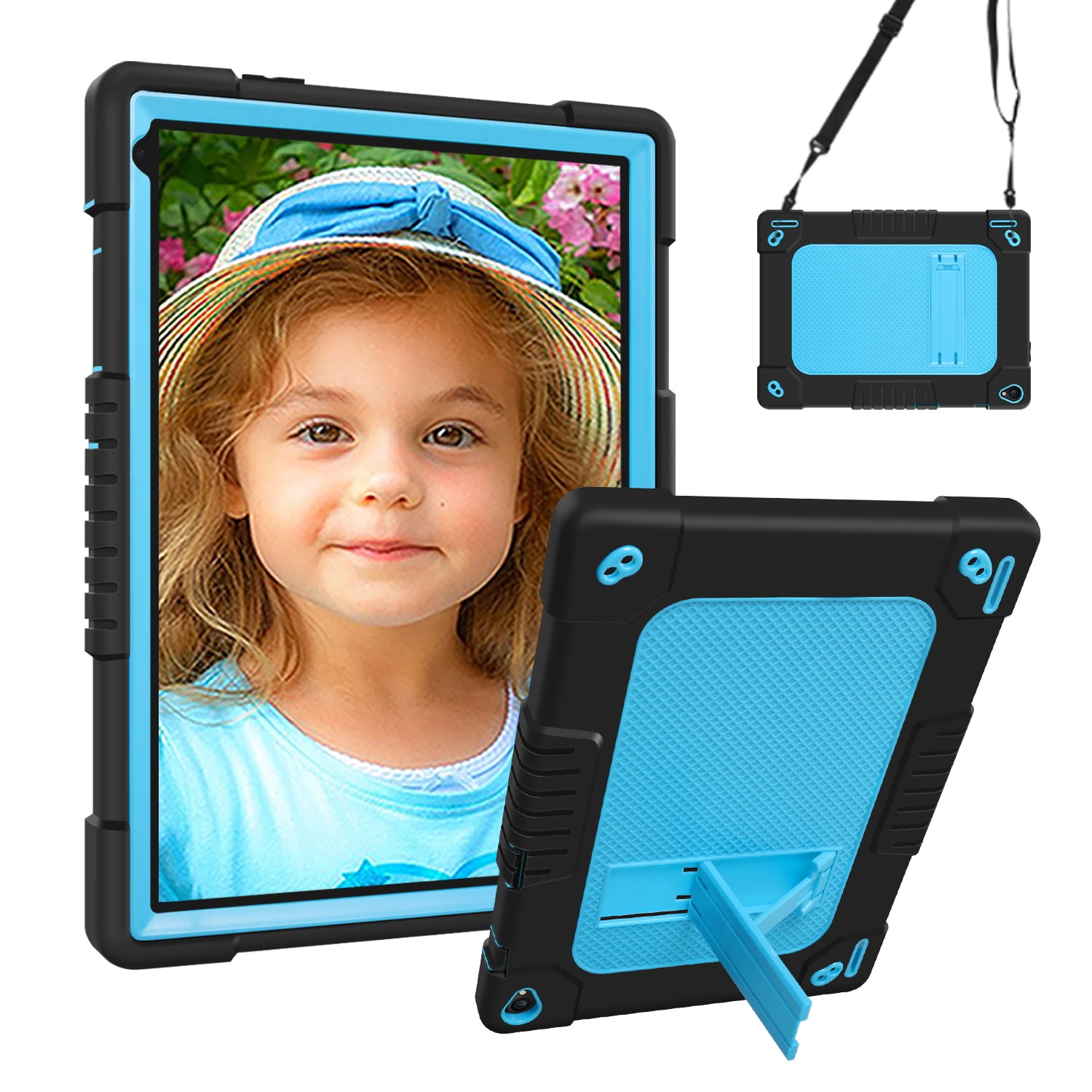 FIEWESEY Kids Case for Coopers Tablet CP10 Tablet,Heavy Duty Shoulder ...
