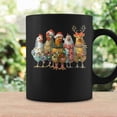 Chicken Christmas Lights Farm Animal Cute Xmas Holiday Coffee Mugs ...
