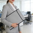 Shipiny Fireproof Waterproof Document Bag, Heavy-Duty Security File ...