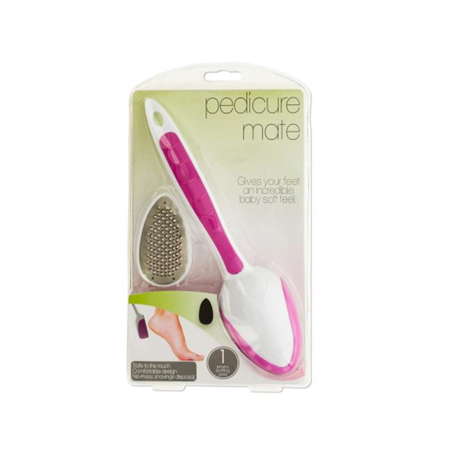 Bulk Buys OD857-4 Pedicure Mate Foot File Set - Walmart.com