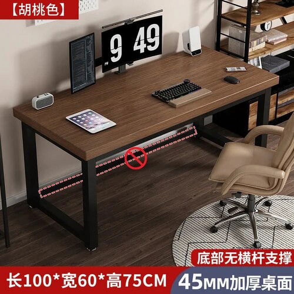 Metal Storage Office Desk Standing Shelf Drawers Executive Computer ...