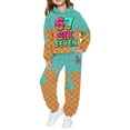 Boys Sweatsuit 67 Ice Print Sweatsuit Six Seven Cute Preppy Music ...