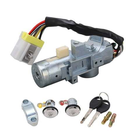 Ignition Switch Starter, Aluminium Alloy Car Start Lock Switch Complete ...