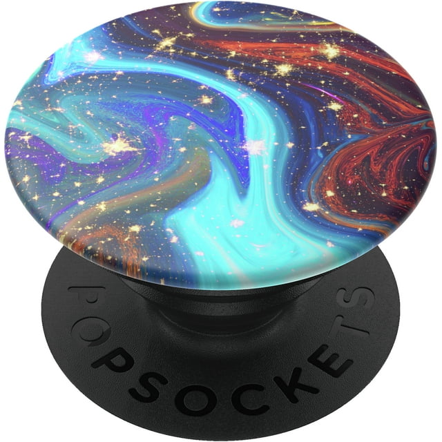 PopSockets Grip with Swappable Top for Cell Phones, PopGrip Aurora ...