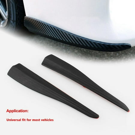 2pcs/set 28cm PVC Car Bumper Protector Anti-Scratch Strips Sticker Auto ...