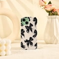 Black Bow Tough Case for Apple iPhone, Dual-Layer Polycarbonate TPU ...