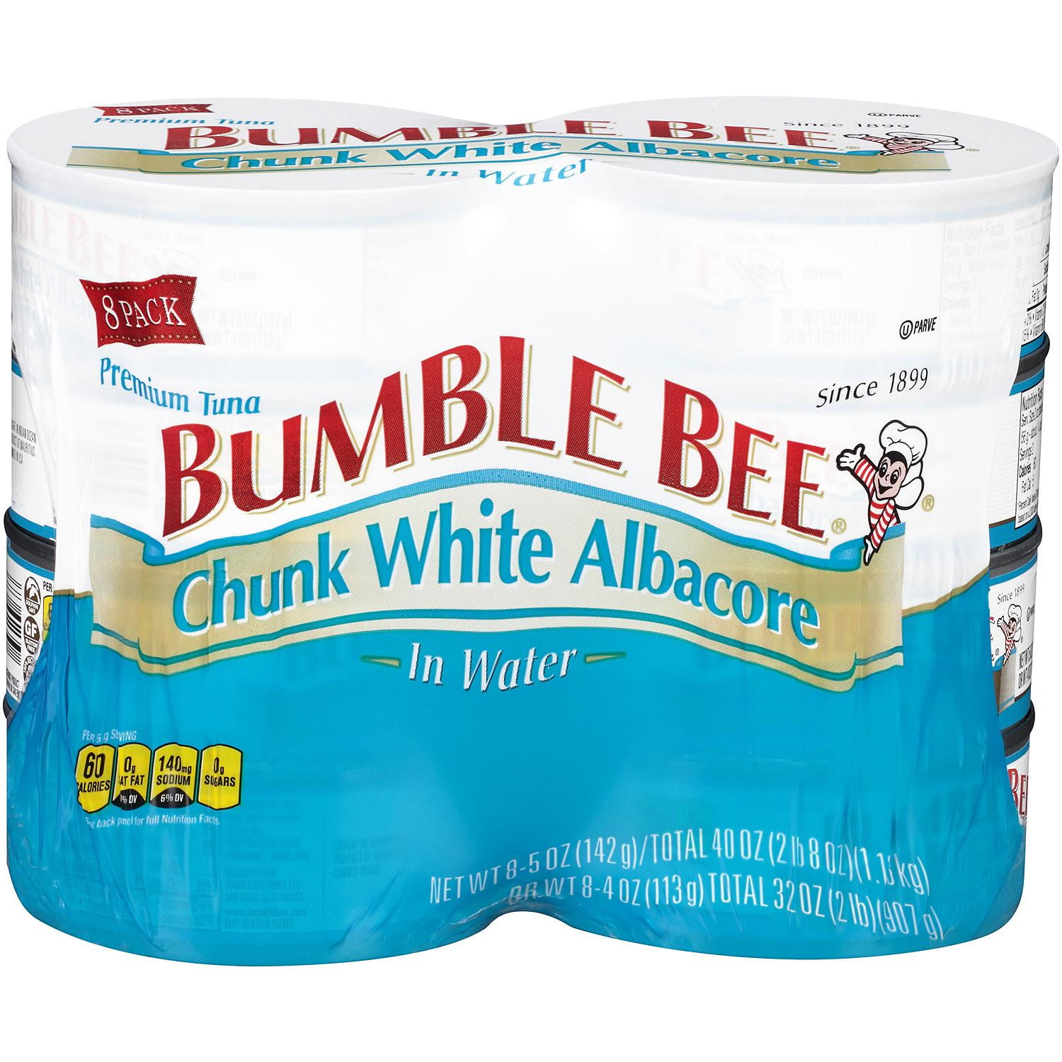 Bumble Bee Chunk White Albacore (5 oz., 8 pk.) - Walmart.com