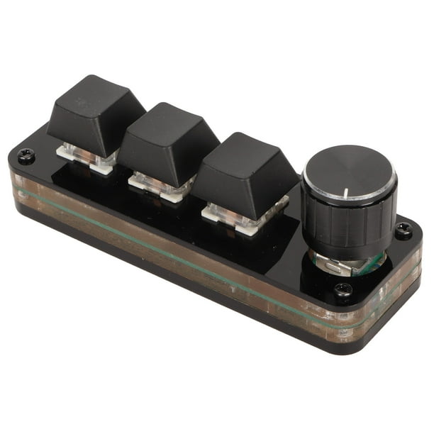 Macro Mechanical Keyboard, Custom Programming Flexibly Blue Switch Mini ...