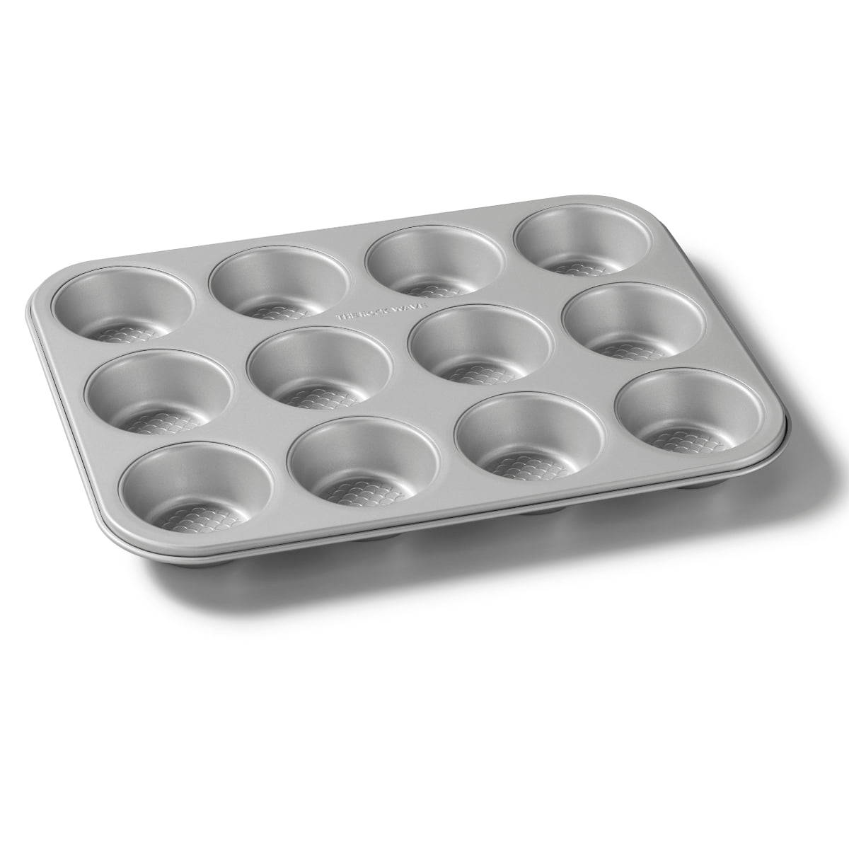 Click here for The Rock Wave 12-Cup Muffin Pan  Heavy Gauge Carbo... prices