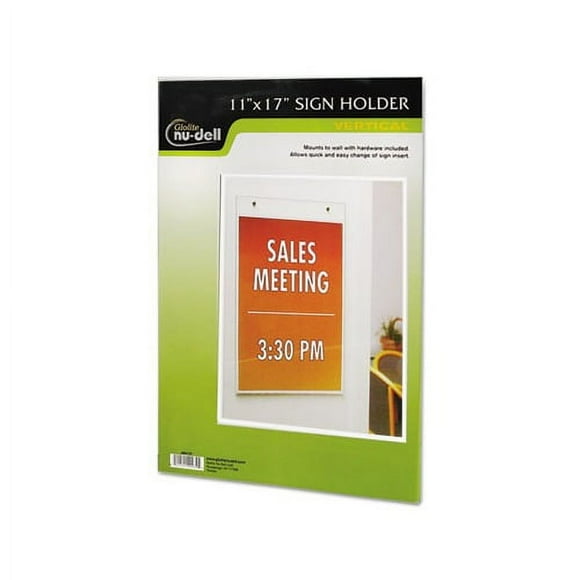 11x17 Plastic Sign Holder