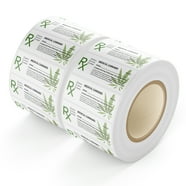 Medicine Stickers Medication Instruction Label 1/2 X 1.5 Inch Morning ...