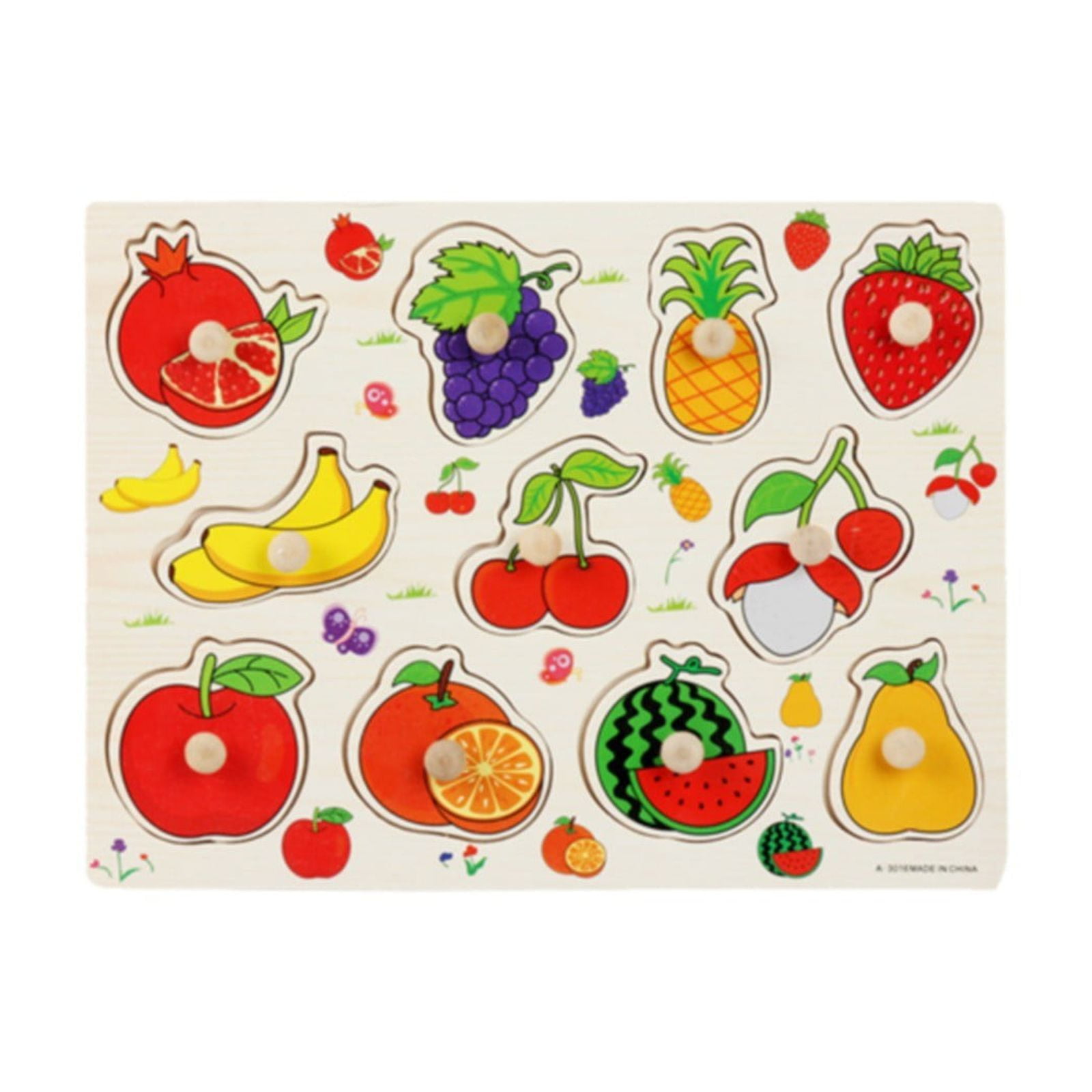 Click here for Bingli Wooden Peg Puzzles For Toddlers 1-3  Kids E... prices